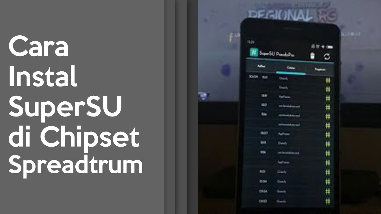 INSTALL SUPERSU DI ANDROID SPREADTRUM BASED CHIPSET - Tutorial Android #3 - YouTube