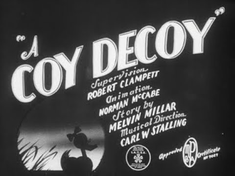 Looney Tunes | A Coy Decoy | Bob Clampett | 1941x329