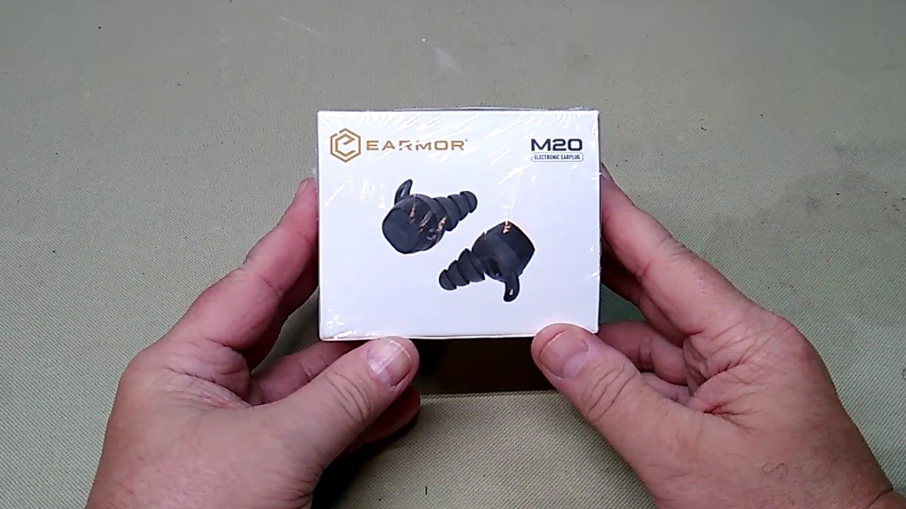 Earmor M20 Electronic Earplug In-Ear Hearing Protection, unboxing and ...