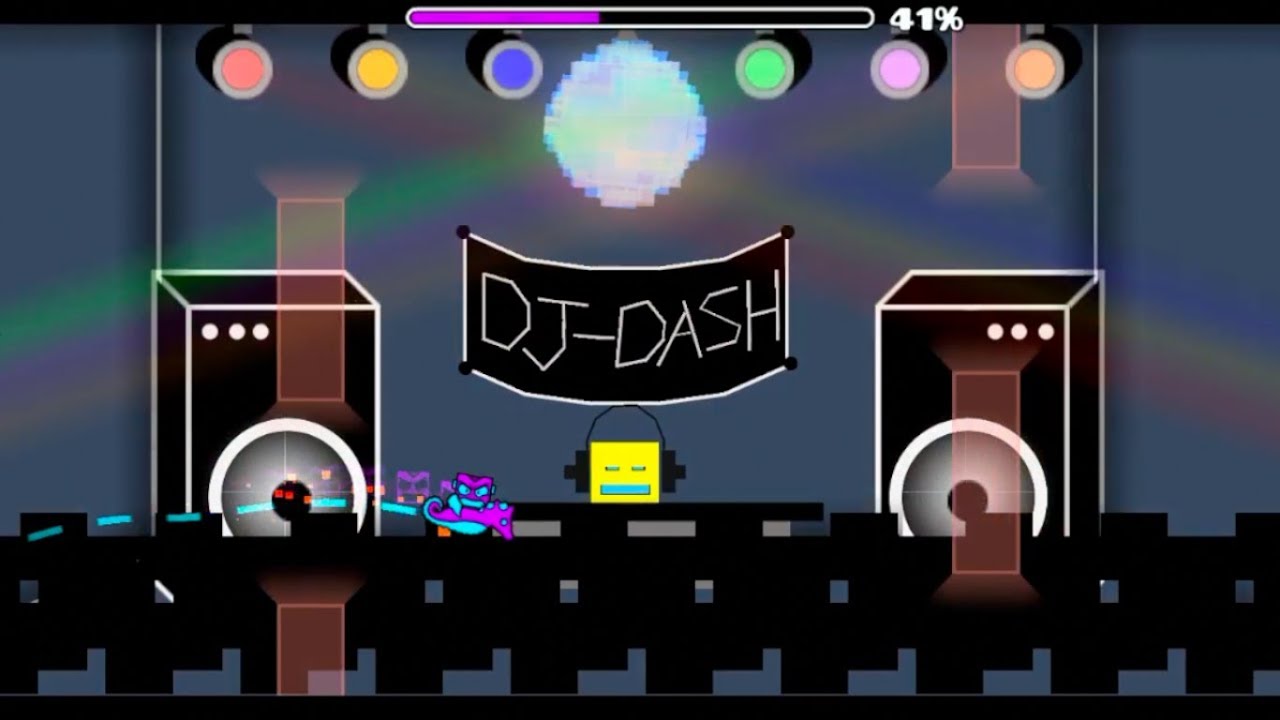 DJ DASH ! EPICA FIESTA EN GEOMETRY DASH 2.1! - YouTube