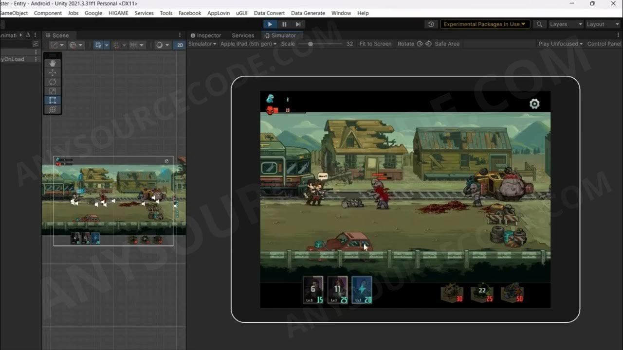 Zombie Warfare: The Death Path Unity Game Source Code #unity #unity3d #unitydev #unitydeveloper ...