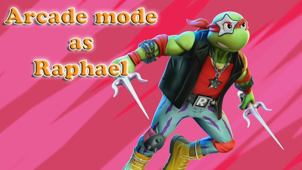 Nickelodeon All-Star Brawl 2 | Arcade mode as Raphael - YouTube