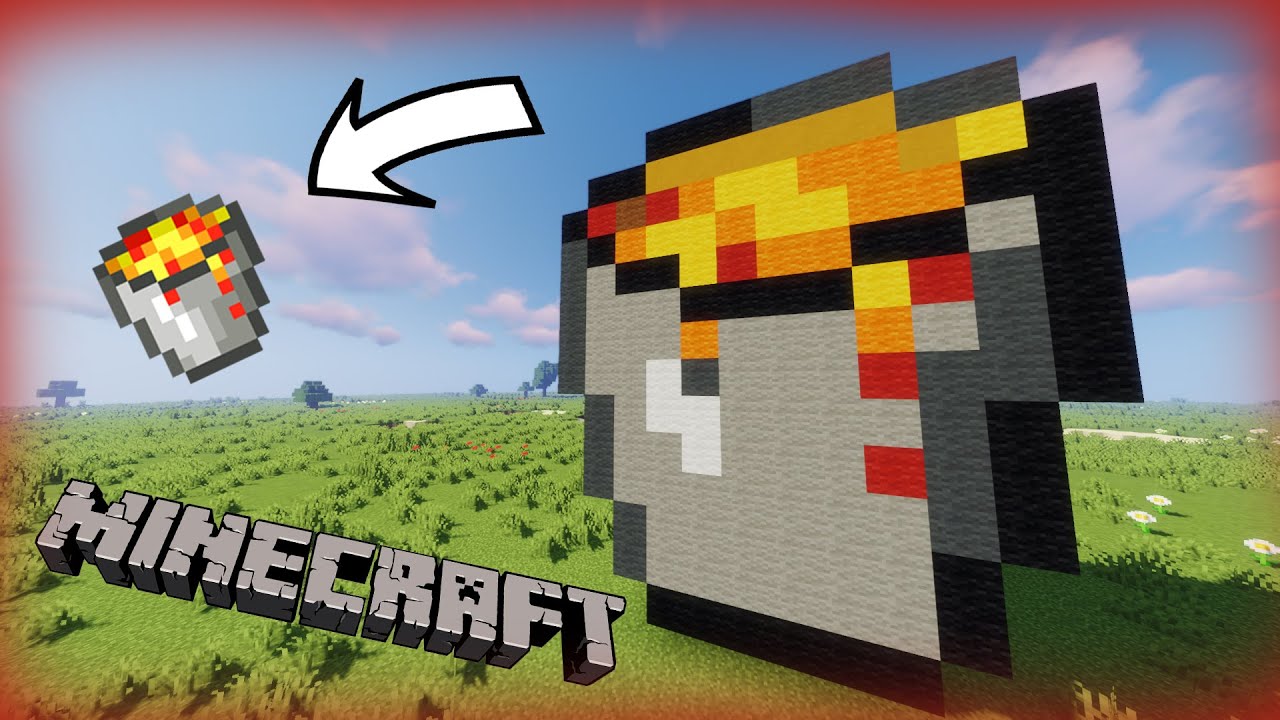 Minecraft Tutorials - How to Build Lava Bucket - YouTube