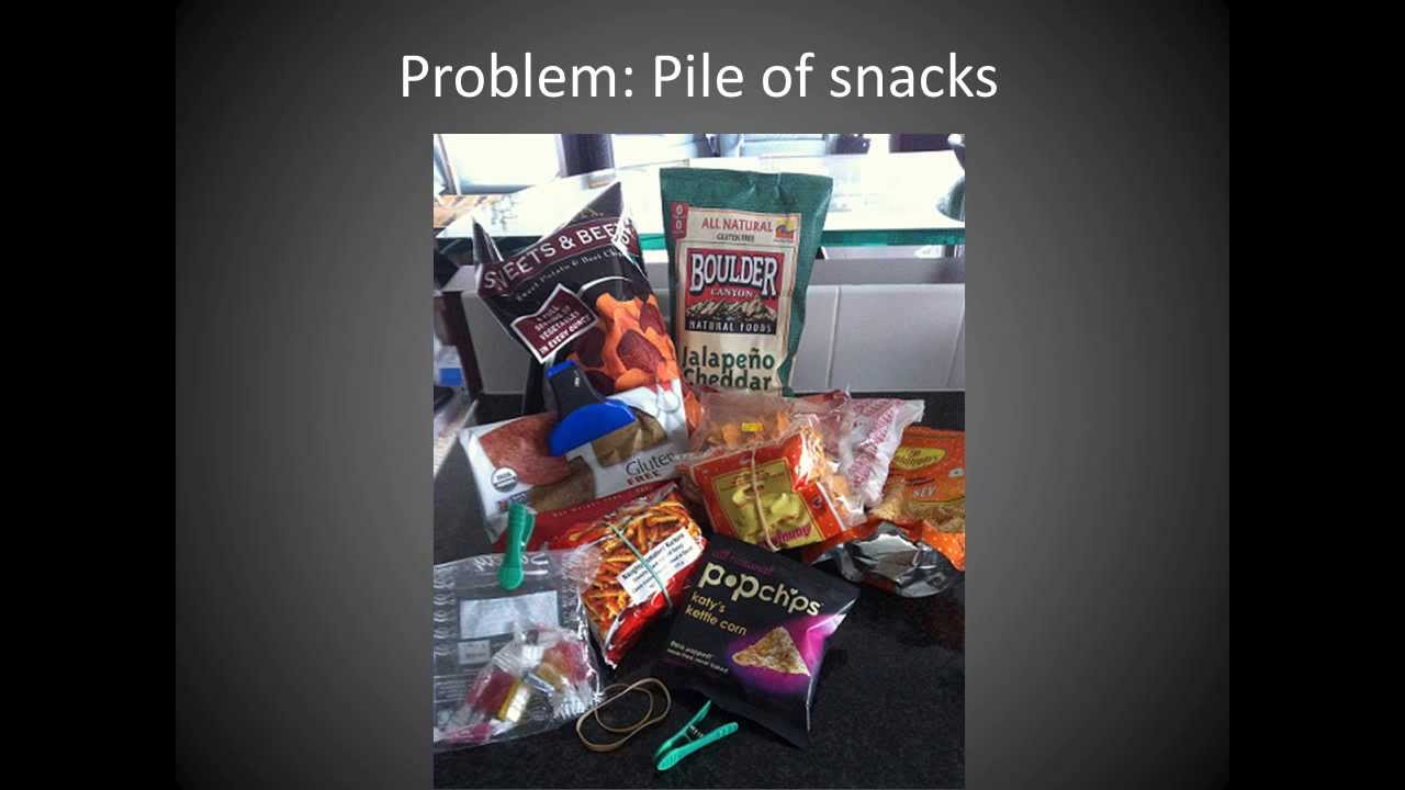 The Easy Snack Selector - a Chindogu by the Conscious Creatives - YouTube