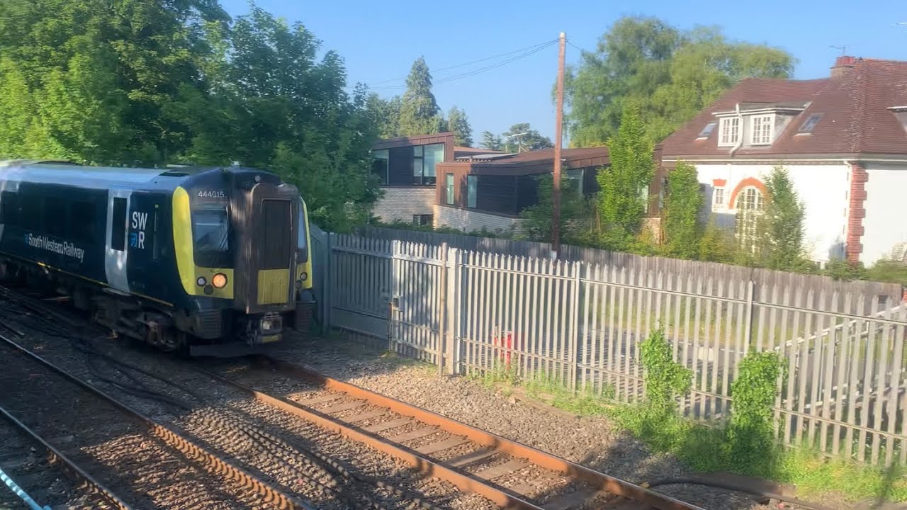 Class 444 Desiro | 444015 + 444004 | South Western Railway - YouTube