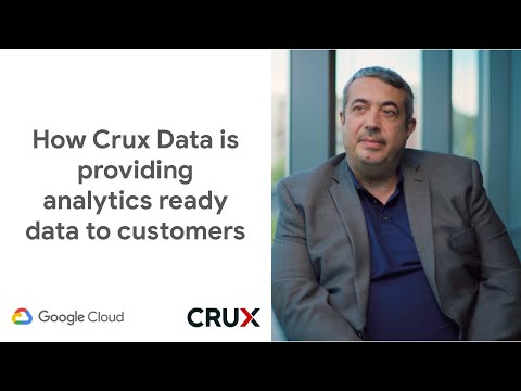 How Crux Data is providing analytics ready data to customers - YouTube