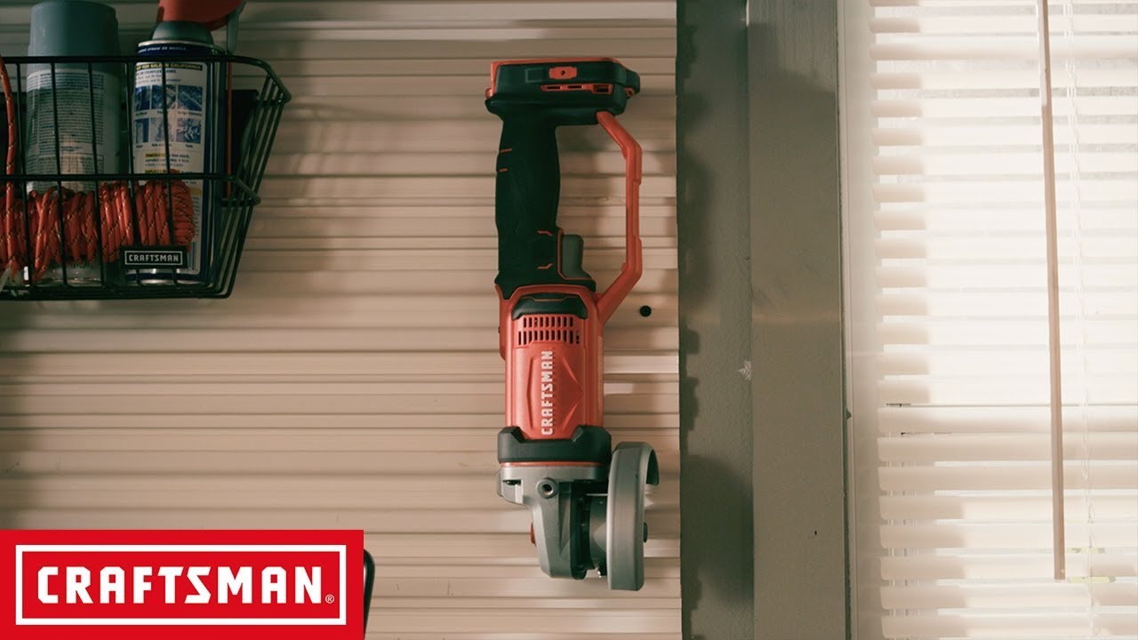CRAFTSMAN V20* Cordless 4-1/2-in. Small Angle Grinder | Tool Overview ...