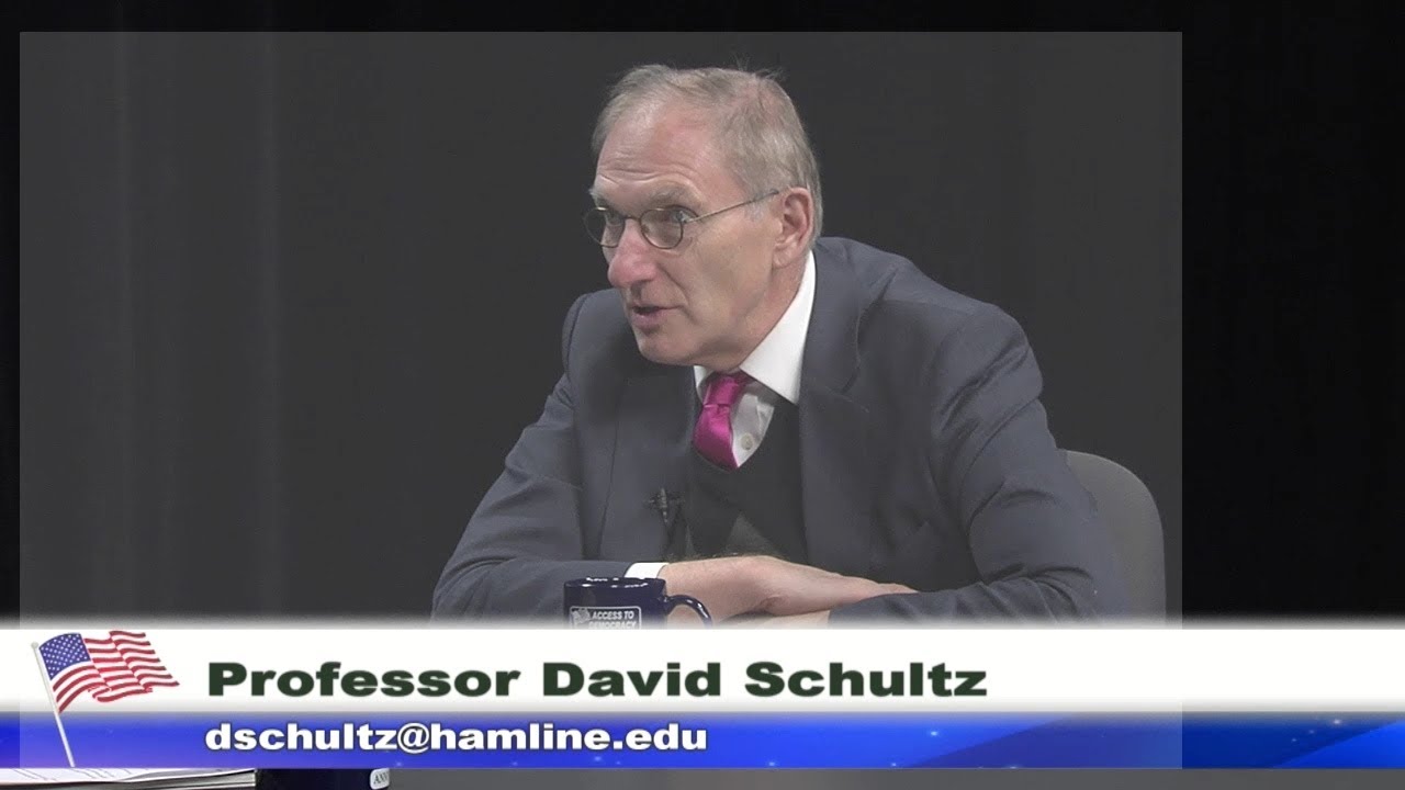 12-13-2019 Prof. David Schultz, Hamline University - YouTube