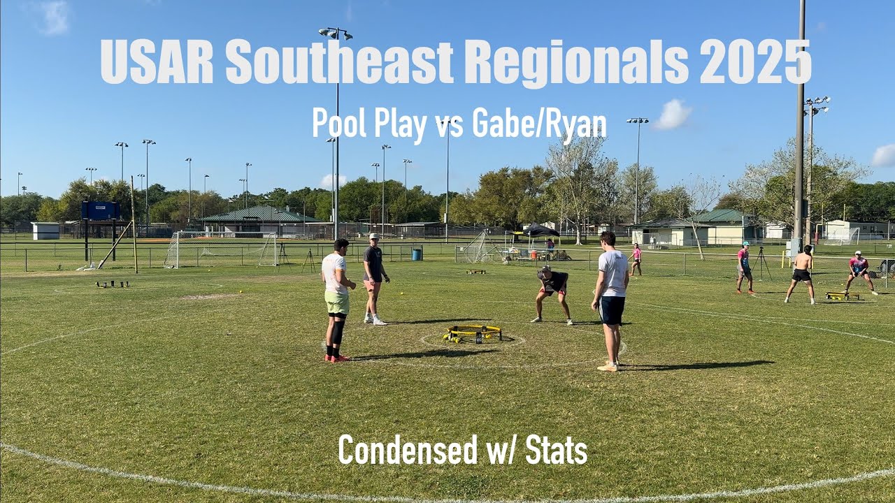 USAR Southeast Regionals 2025 - Pool Play vs Gabe/Ryan - Condensed w ...