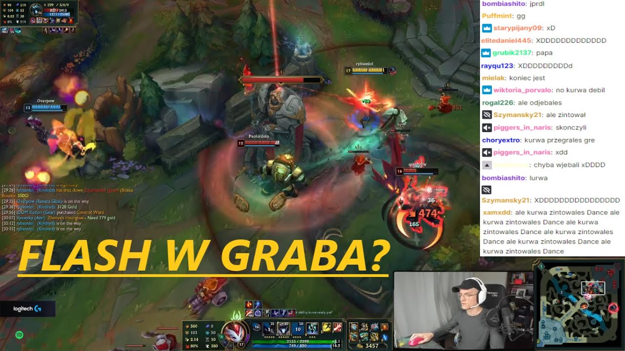 RYBSON RUN DOWNUJE GIERKĘ TEAMOWI (GRAGAS,VYSOTZKY,OVERPOW,KUBON) - YouTube