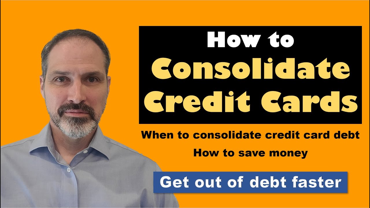 How to consolidate credit card debt - YouTube