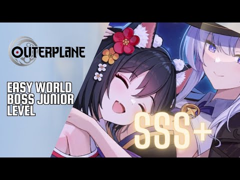 Outerplane: Premordial Sentinel World boss Junior Level Easy Triple S ...