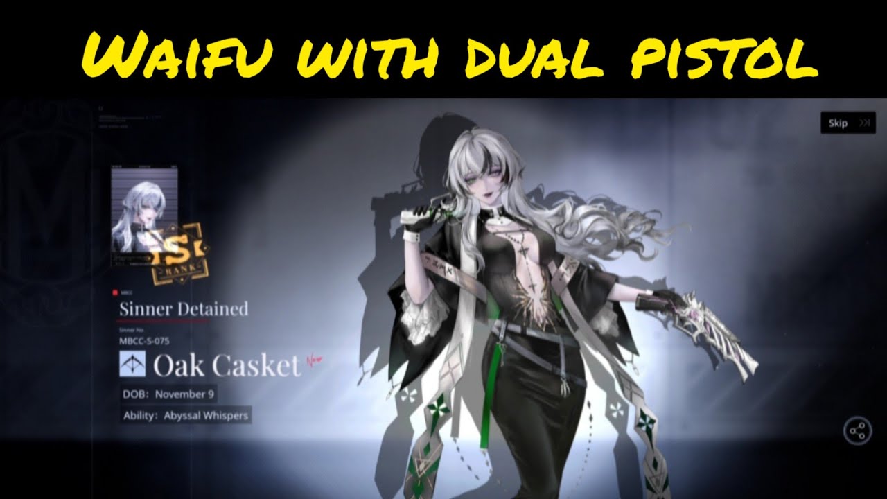 [Path to Nowhere] GACHA OAK CASKET WAIFU WITH DUAL PISTOL - YouTube