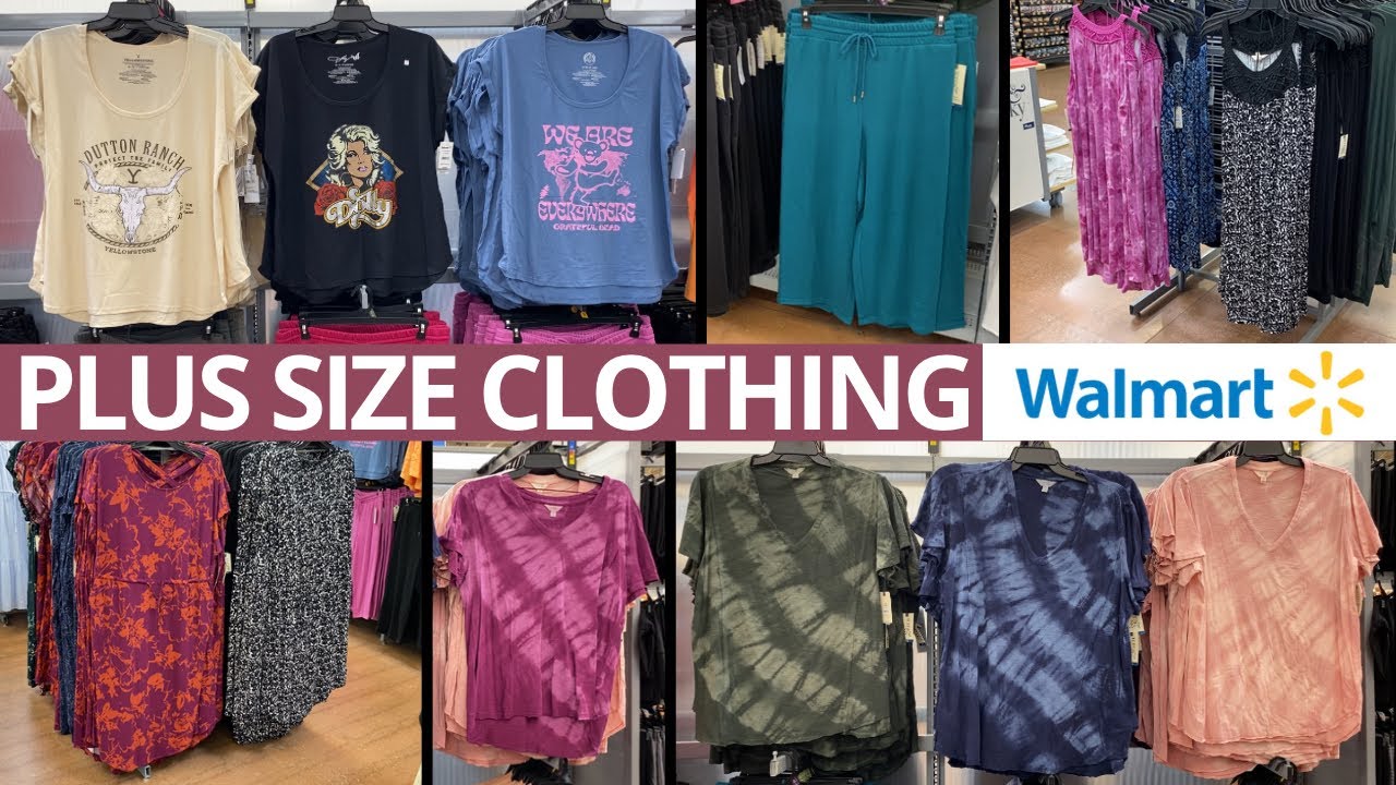 💕WALMART PLUS SIZE CLOTHING‼️WALMART SHOP WITH ME | WALMART PLUS SIZE ...
