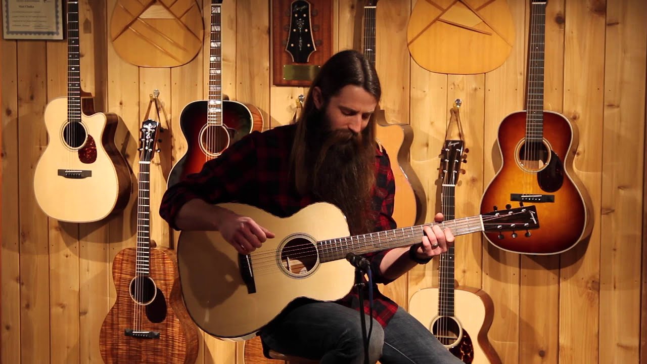 Matt's new Bourgeois OM Bearded Hog - YouTube