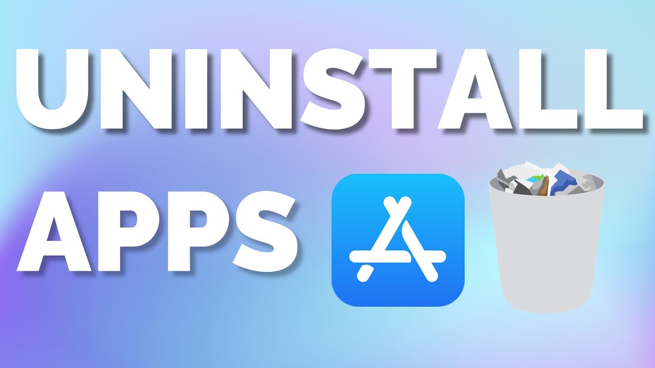 How to Uninstall Apps on Mac - YouTube