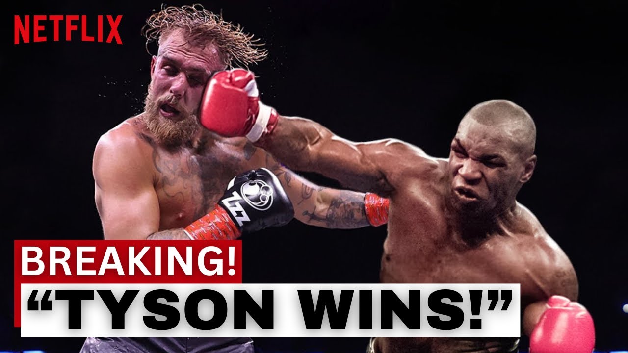 MIKE TYSON KNOCKS OUT JAKE PAUL | FULL FIGHT HIGHLIGHTS - YouTube