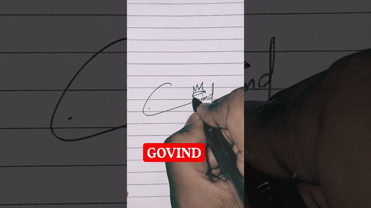 SIGNATURE GOVIND - YouTube