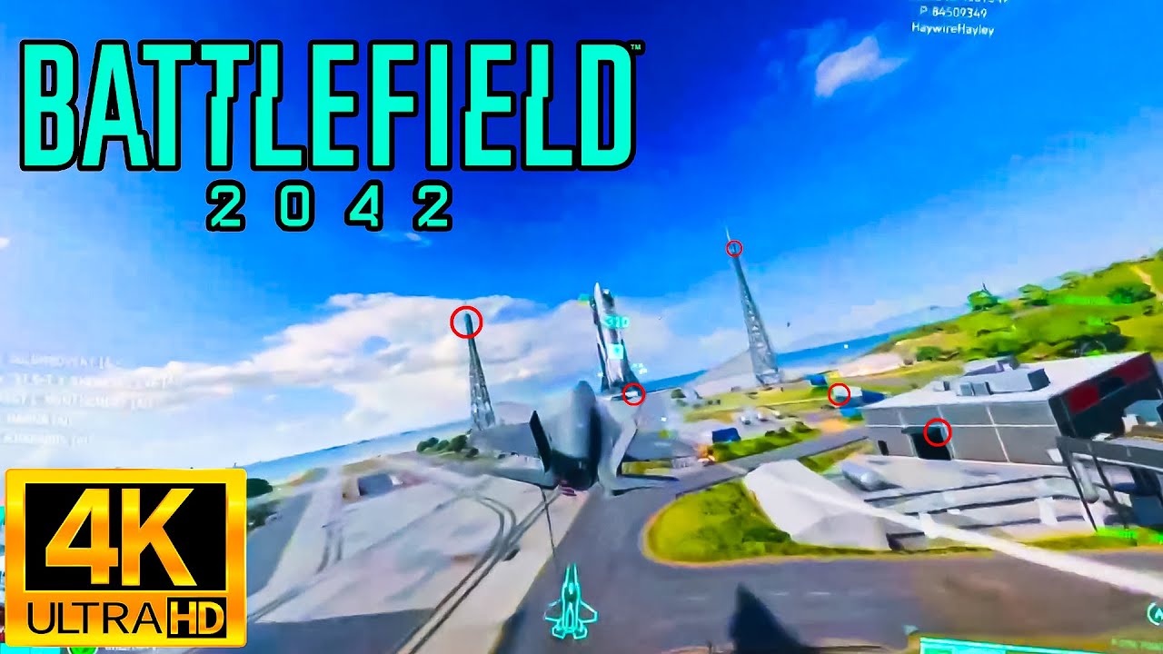 Battlefield 2042 Playtest 14 Minutes Of F35 PLANE GAMEPLAY *4K NEW ...