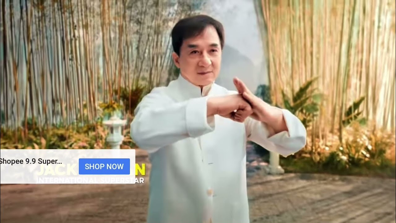 Jackie Chan on Shopee Philippines! Commercial - YouTube