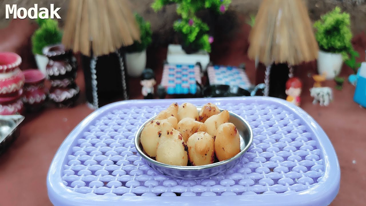 Modak Recipe in Minikitchen | Mini Modak | - YouTube