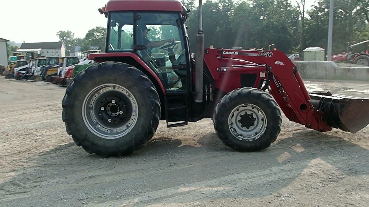 1999 CASE IH CX100 TRACTOR For Sale - YouTube