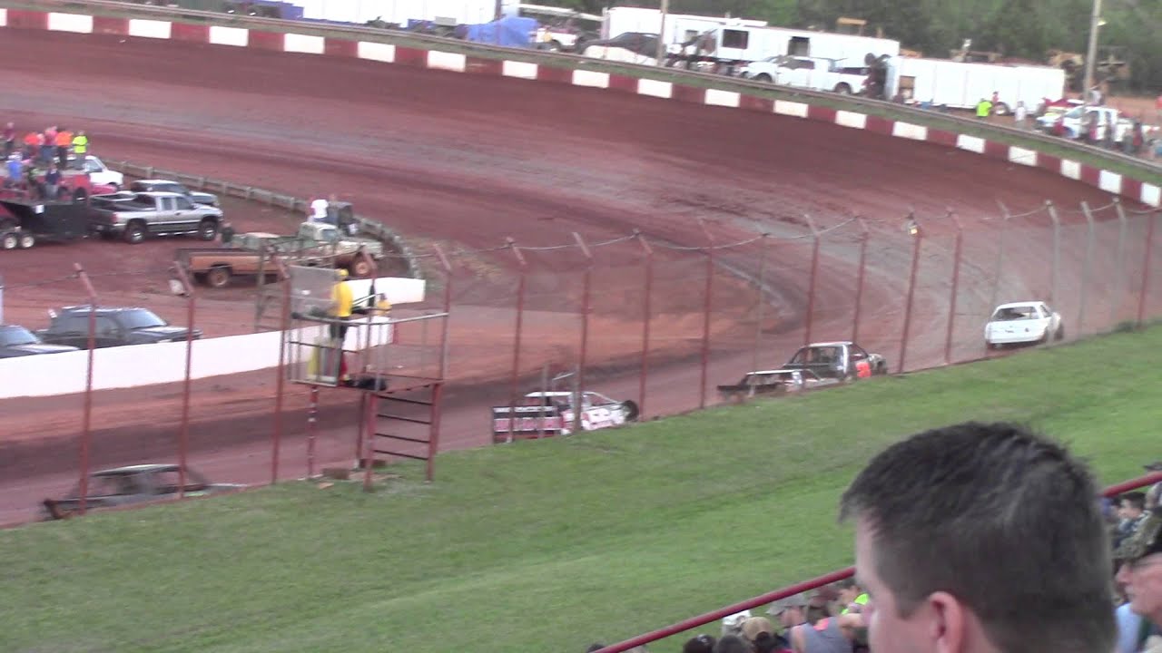 Rome GA Speedway Pony Stock Hot Laps 4/26/14 - YouTube