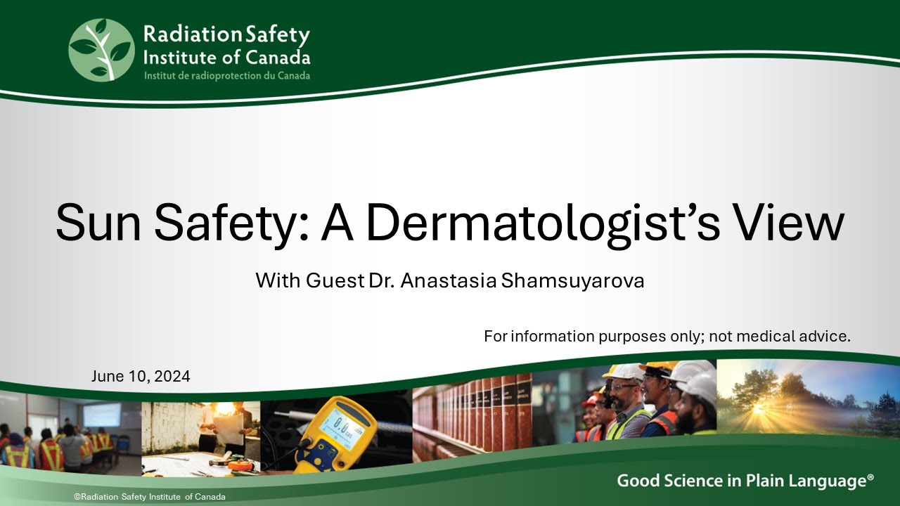 Sun Safety: A Dermatologist's View - YouTube
