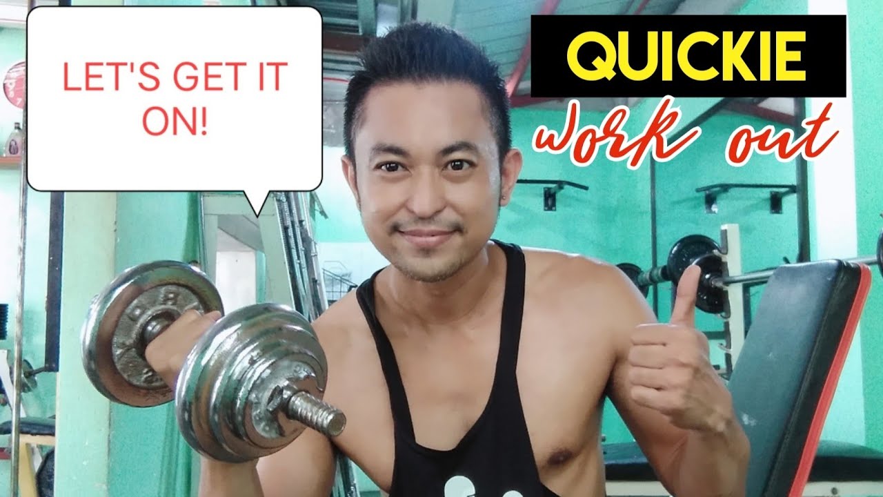 "Quickie Work Out"| Gym Routine| Jei Bee TV Vlog# 51 - YouTube