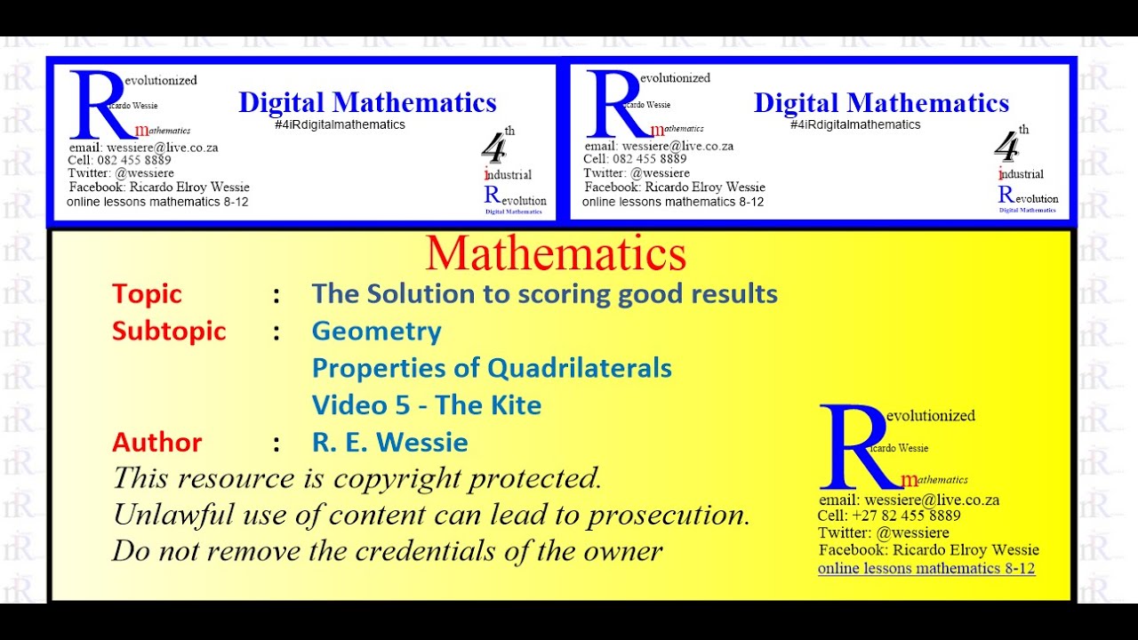 4iR Digital Mathematics - YouTube