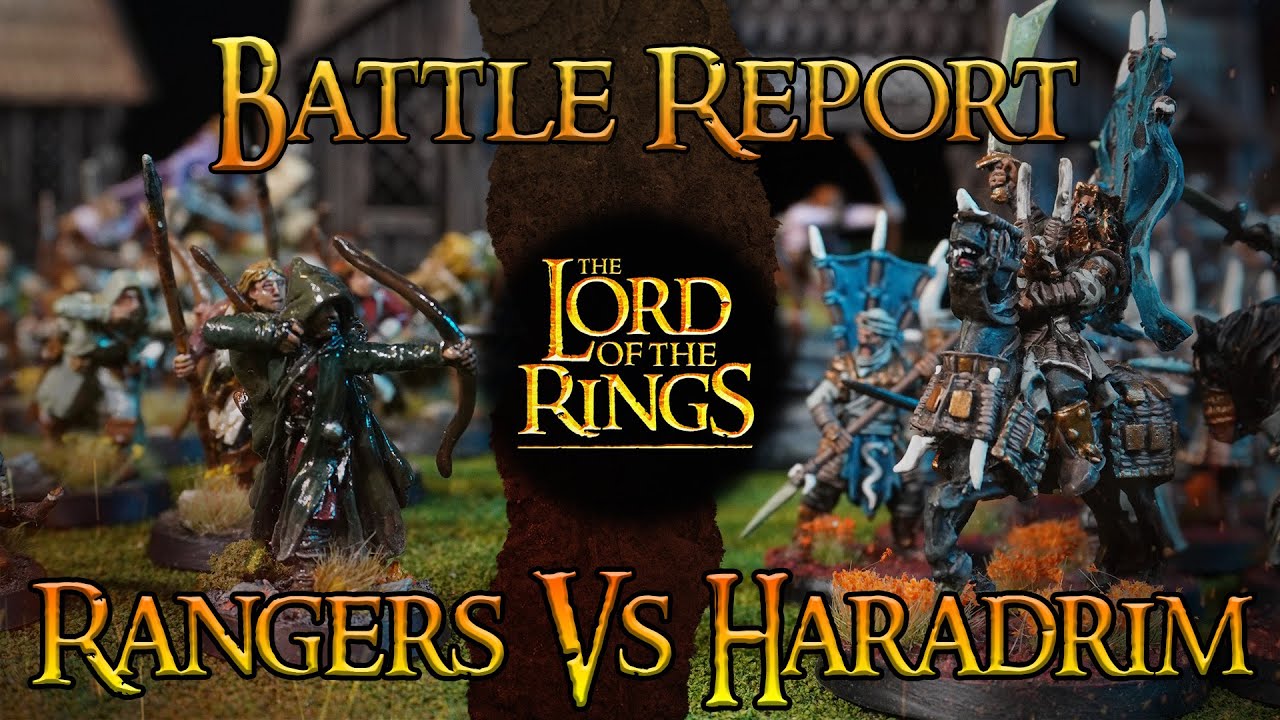 Rangers Vs Haradrim ~ Conquest Champions Game 1! ~ Middle Earth SBG ...