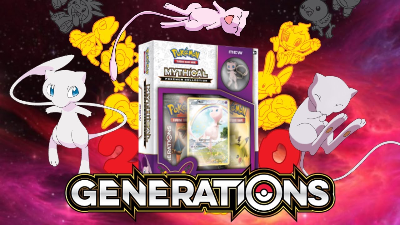 POKÉMON MYTHICAL COLLECTION BOX | MEW - YouTube