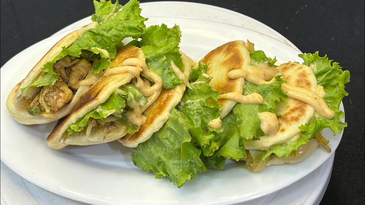Mini shawarma pockets | how to make shawarma pockets at home ...