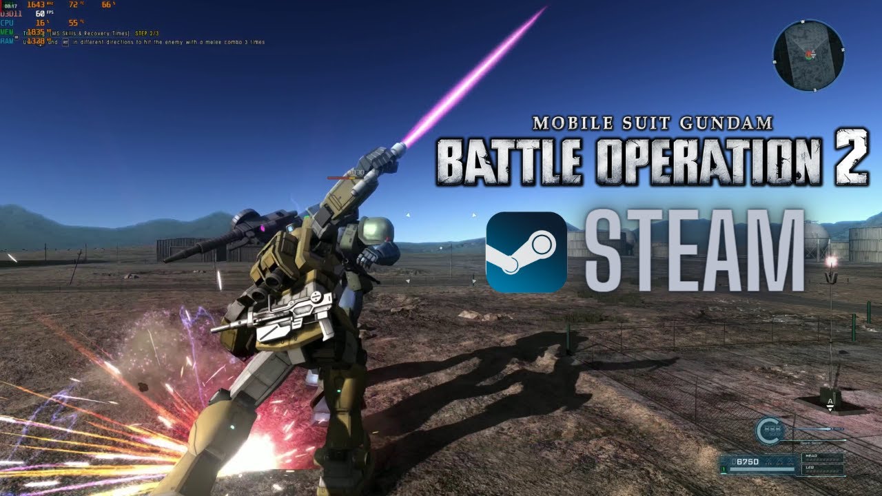 Mobile Suit Gundam: Battle Operation 2- Gameplay 1 - YouTube