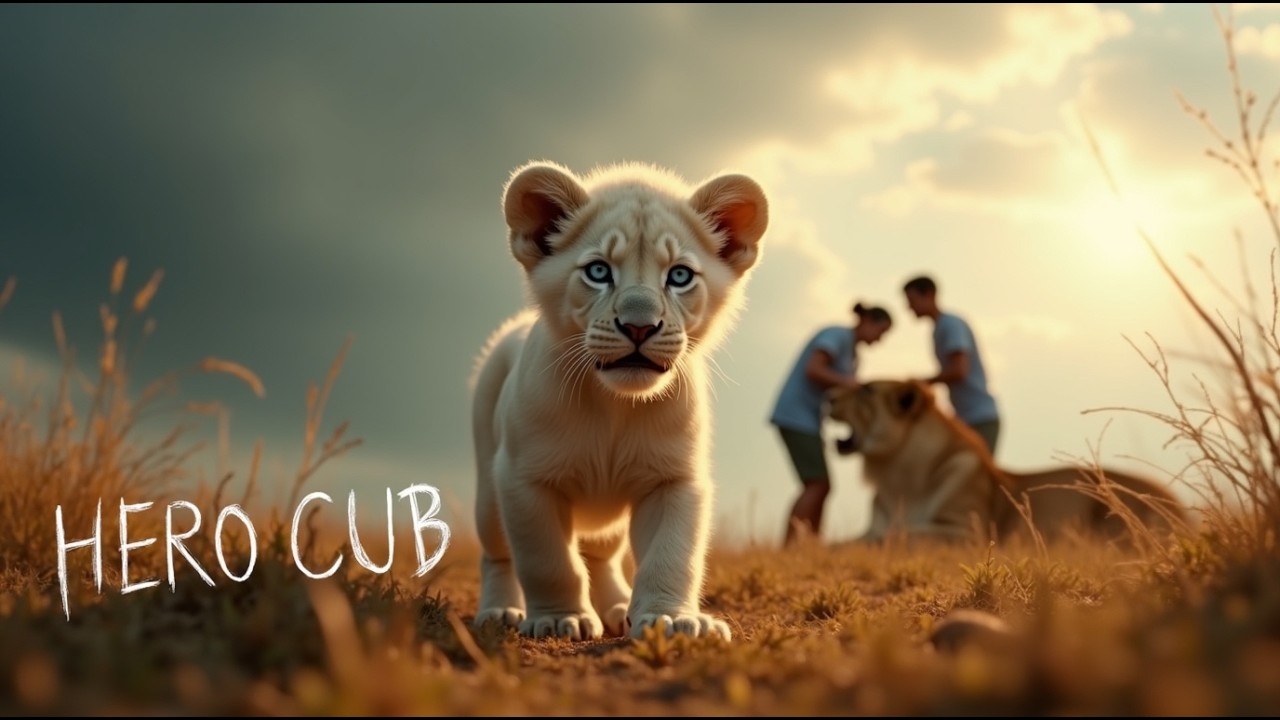 Brave White Lion Cub Seeks Help for Ailing Mom!🦁💔 - YouTube