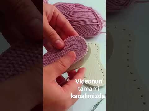 19 21 numaralı bebek babet tabanlık yapimi #keşfetbeniöneçıkar #patik #keşfet #youtubeshorts