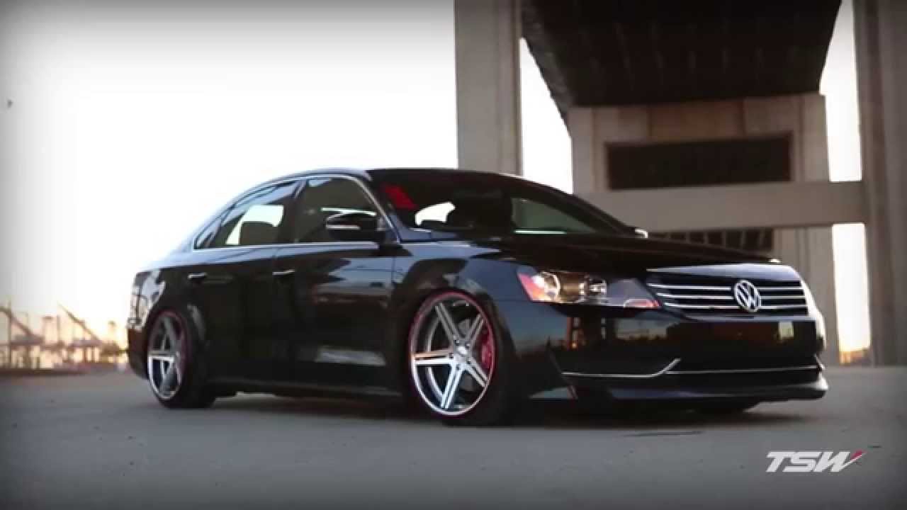 TSW Alloy Wheels Australia Volkswagen Passat on Mirabeau - YouTube