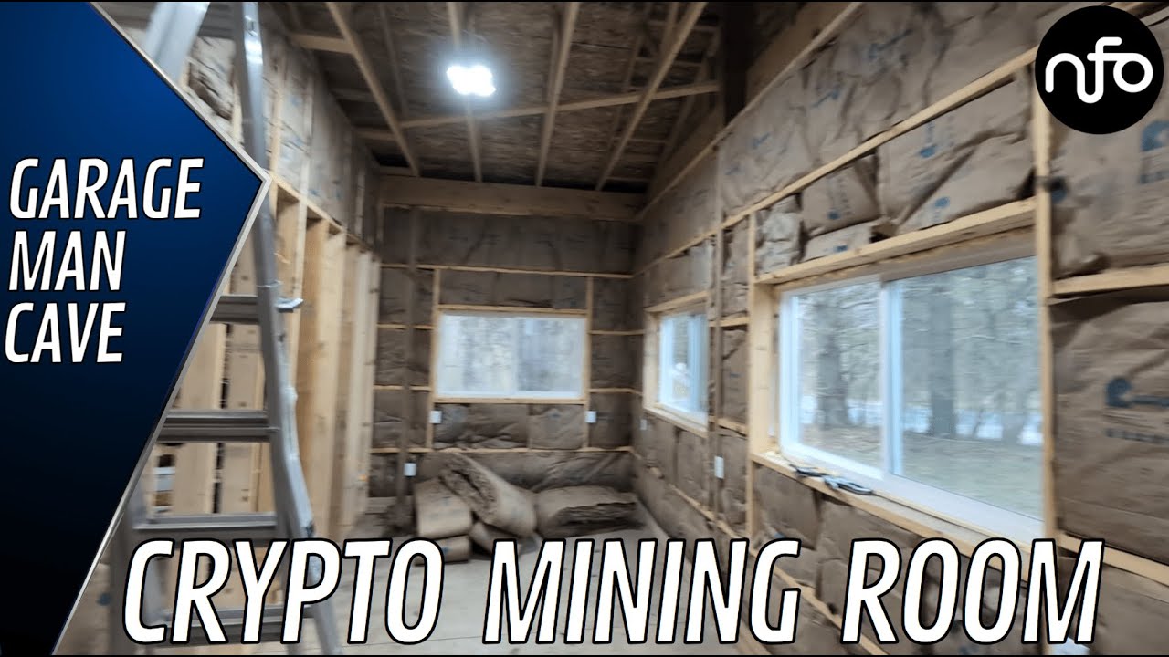Crypto mining garage man cave future home of all things computer ...