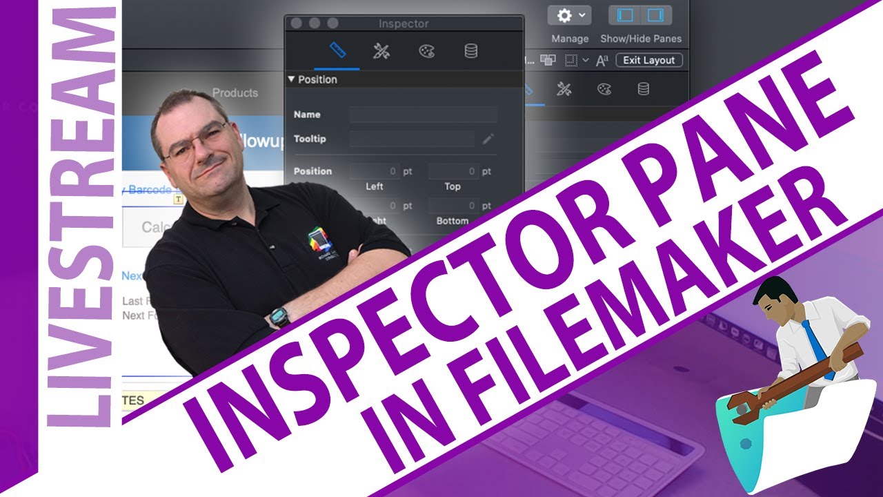 Inspector Panel in FileMaker Overview - YouTube