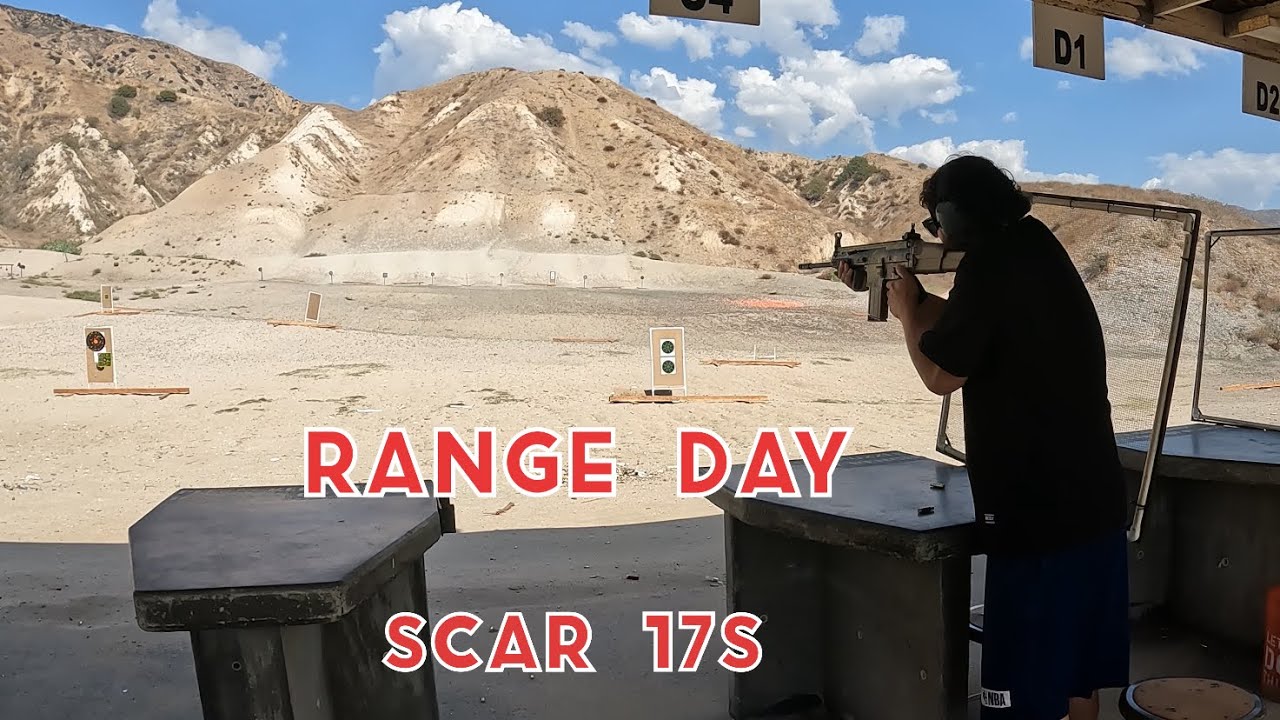 FN Scar 17 : Quick Range Day - YouTube