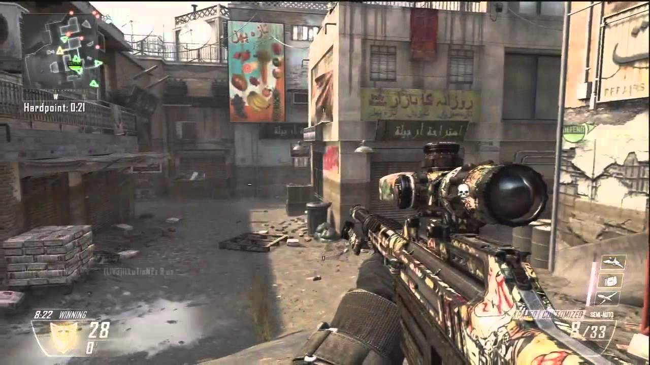 COD BO2 Quick Scope Minitage - YouTube