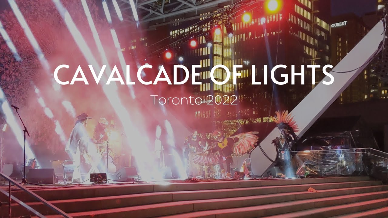 Cavalcade of Lights in Toronto (Nathan Phillips Square) - YouTube