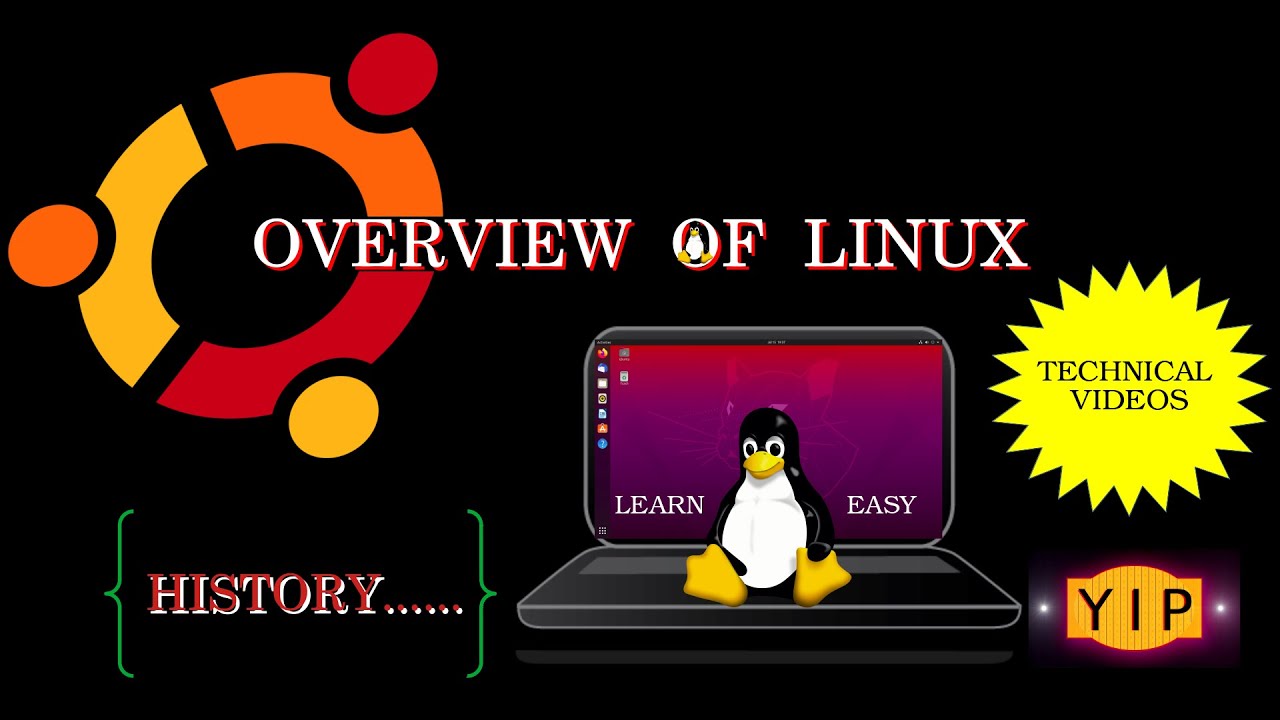 HISTORY OF LINUX | BASIC LINUX| TECHNICAL VIDEOS | YIP - YouTube
