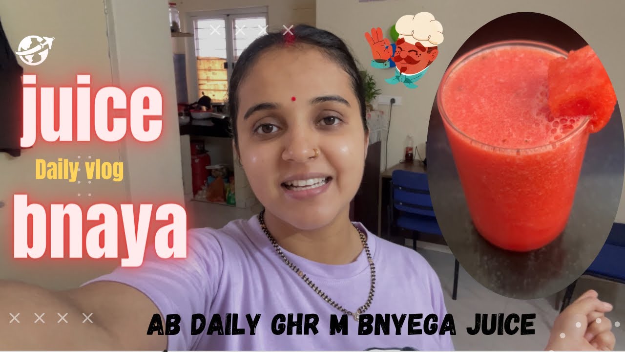 Homemade healthy 🥤 juice || daily vlog 🤗 - YouTube