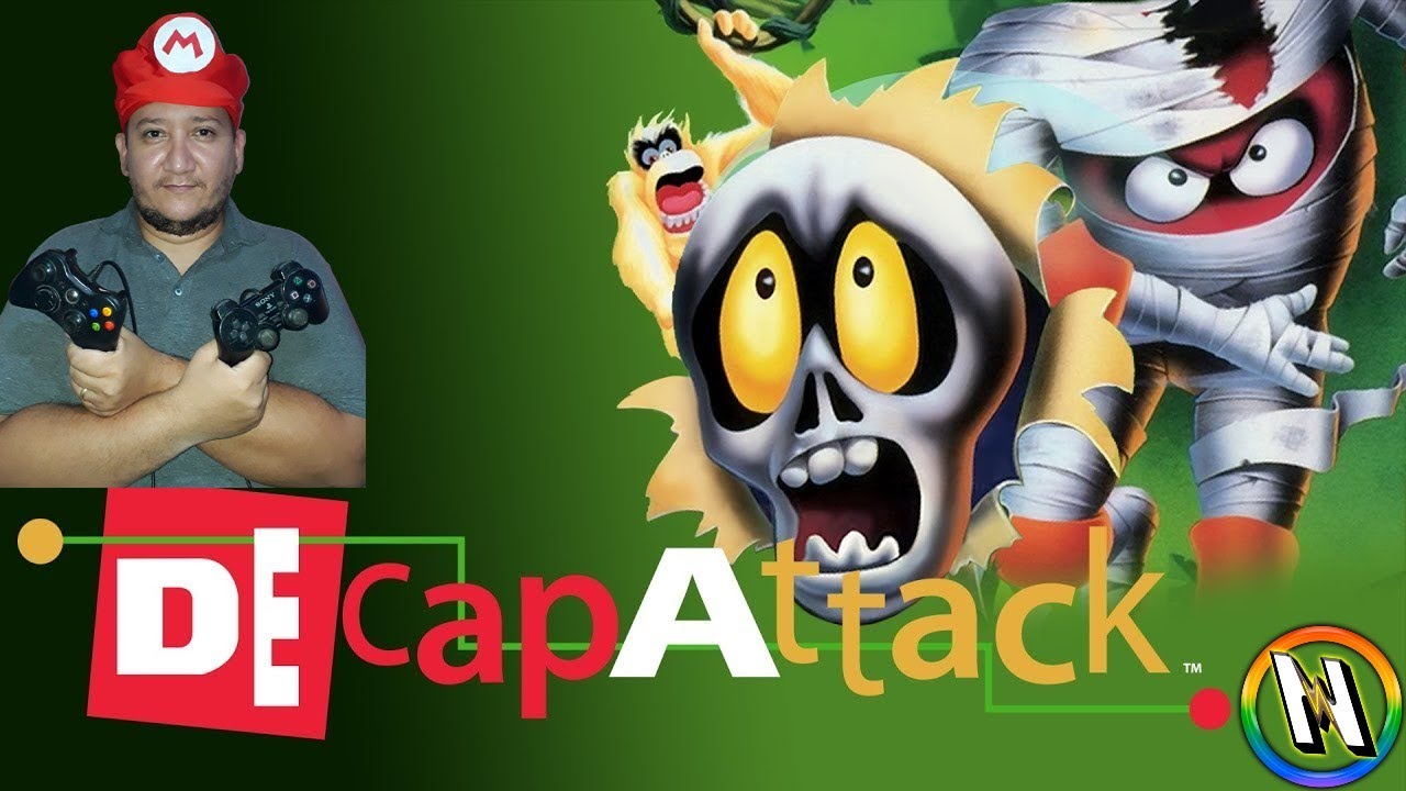 DECAP ATTACK - MEGA DRIVE #RUMOAOS900 - YouTube