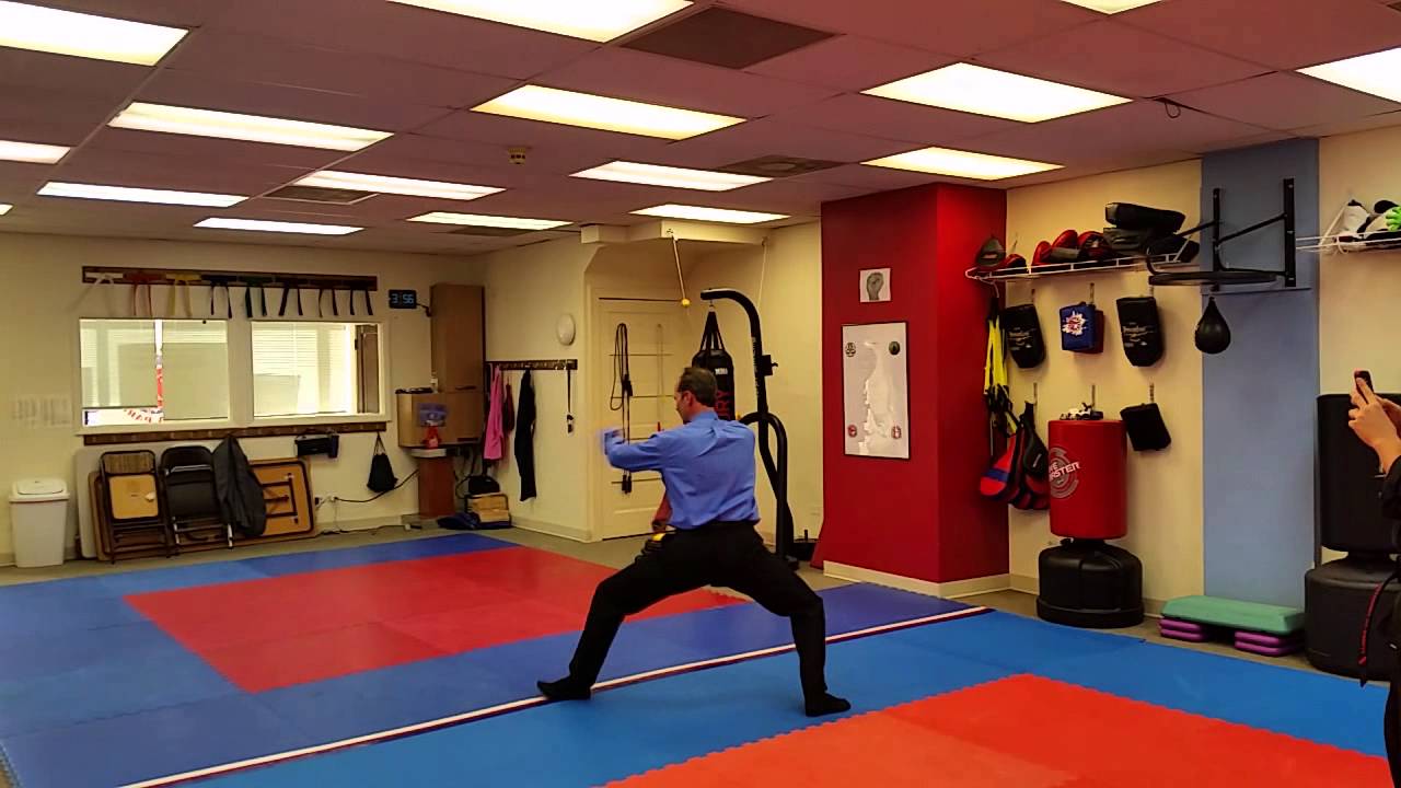 Sensei Steve special kata - YouTube