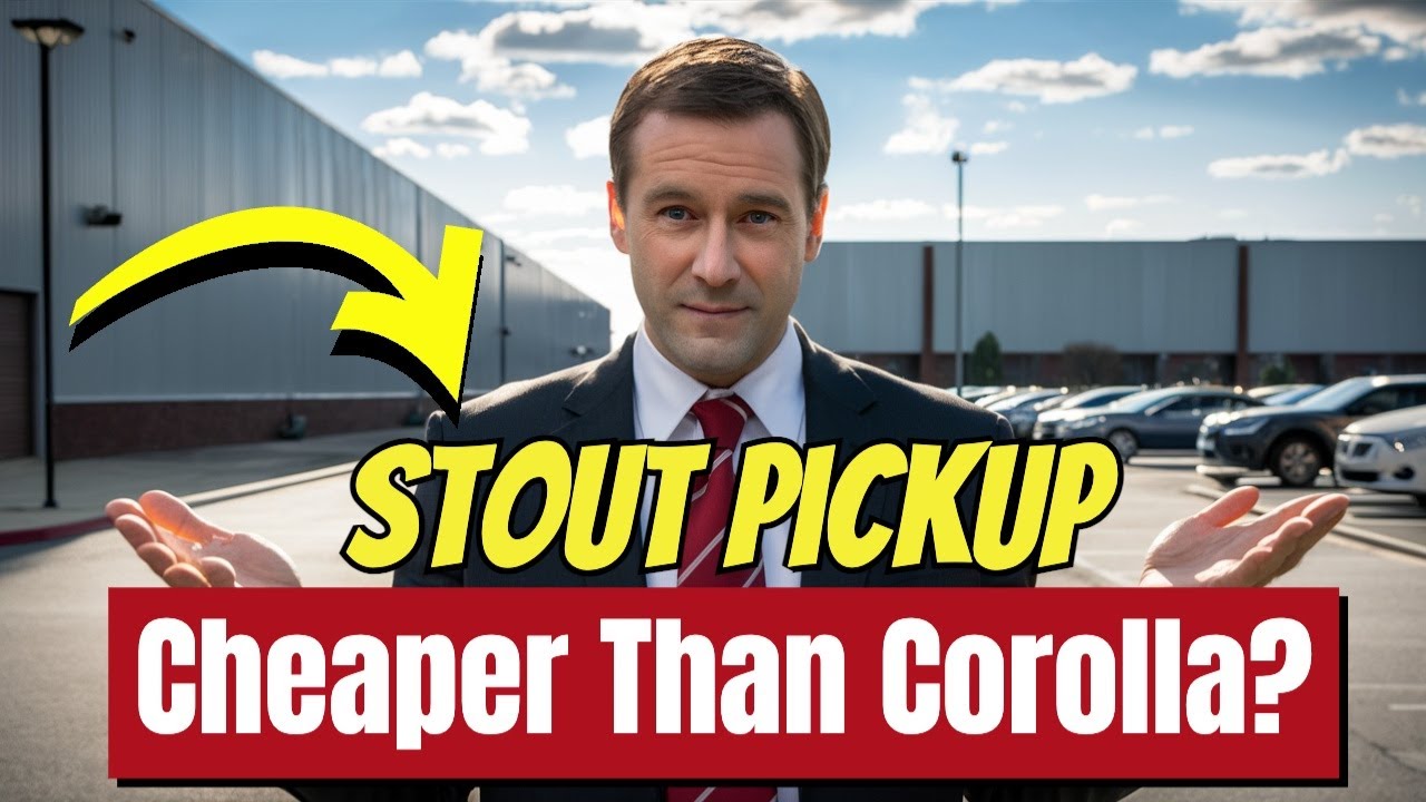 Toyota CEO Teases 2025 Stout Pickup Truck - Cheaper Than Corolla? - YouTube
