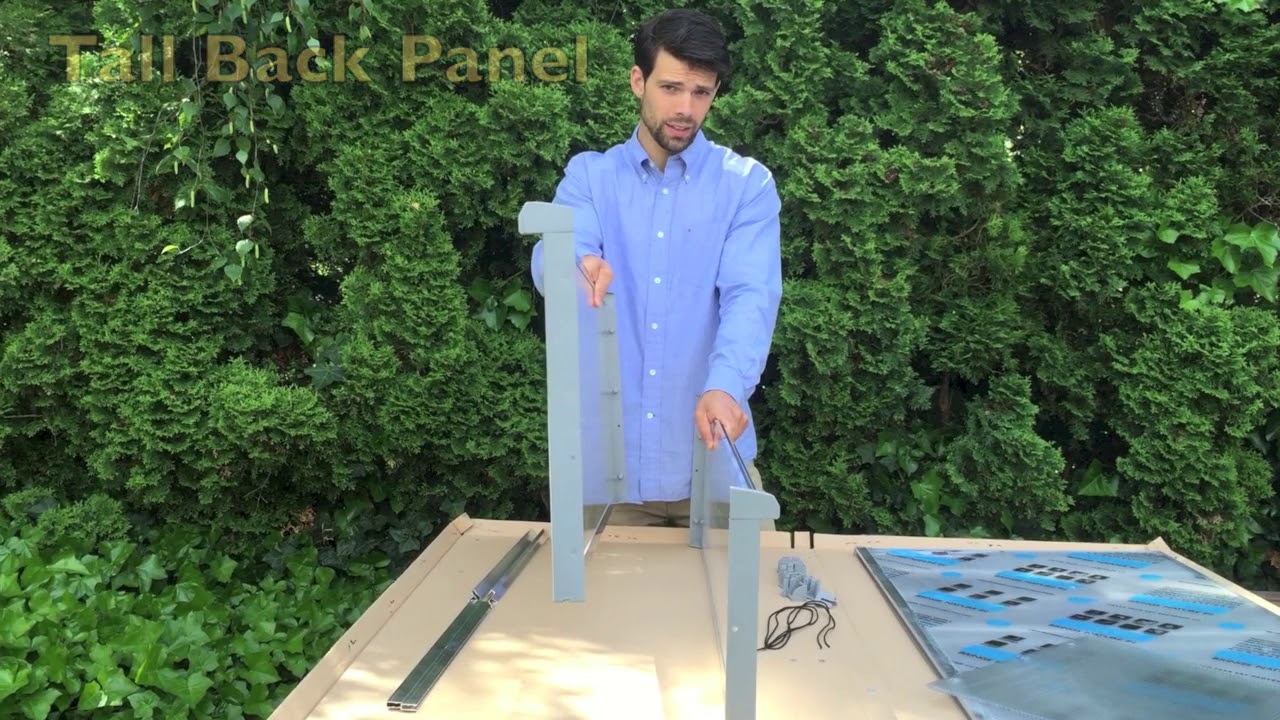 Exaco All Year Cold Frame Assembly - YouTube