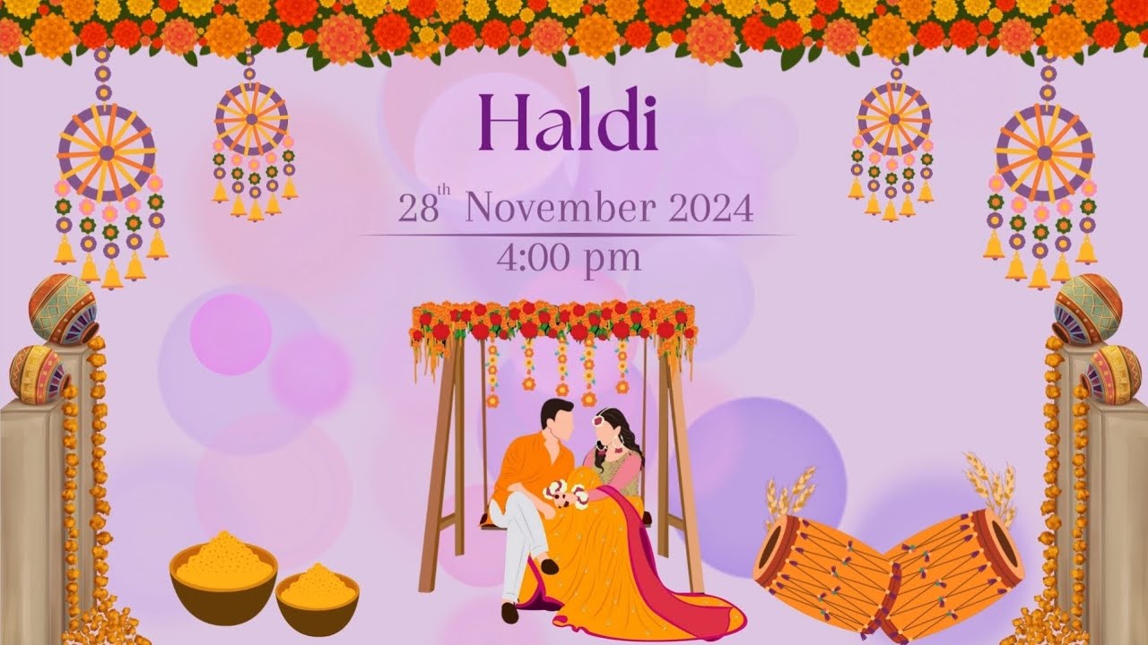 Unforgettable Times | Modern Wedding Invitation | Ayush Digital Studio - YouTube