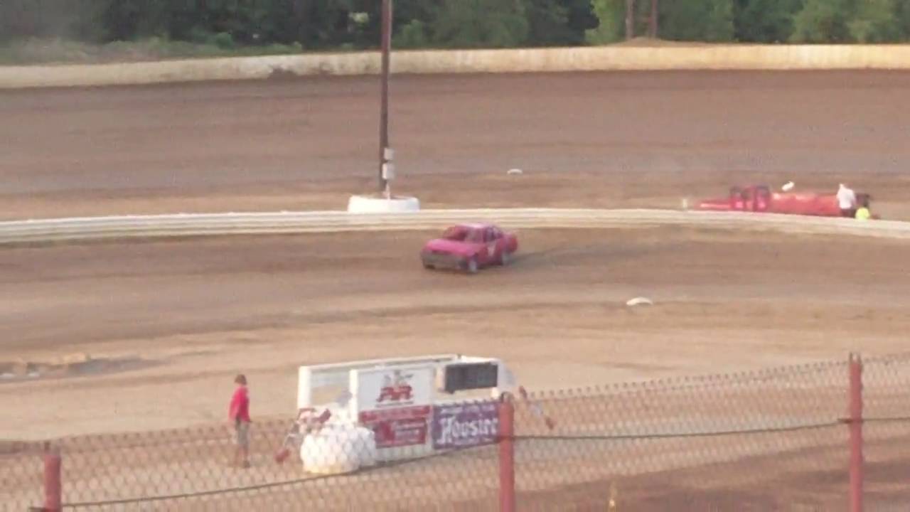 Jonathan's First Race at Paducah International Raceway - Car #41 - YouTube